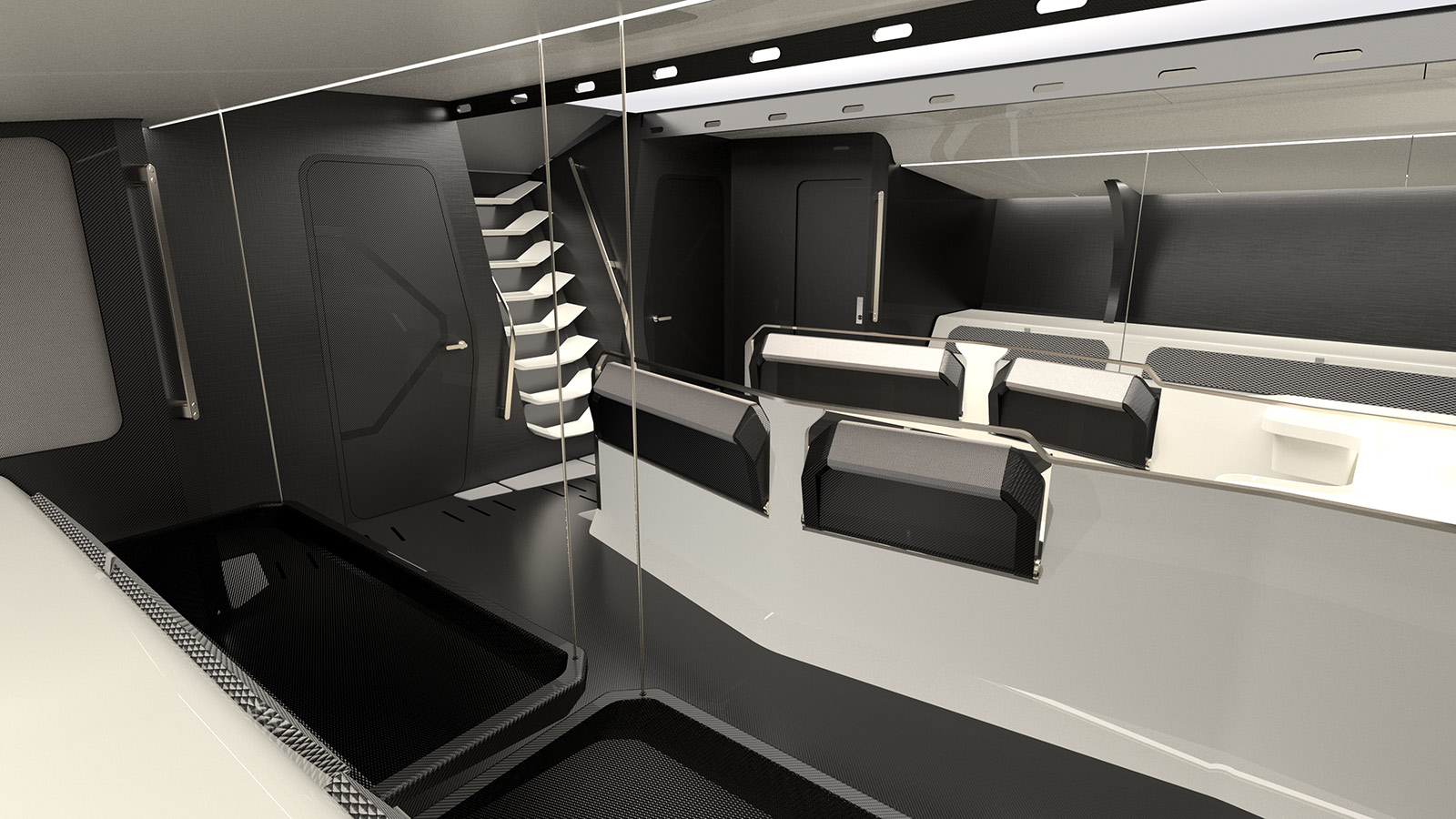"Spaceship Interior" of First ClubSwan 125 Revealed