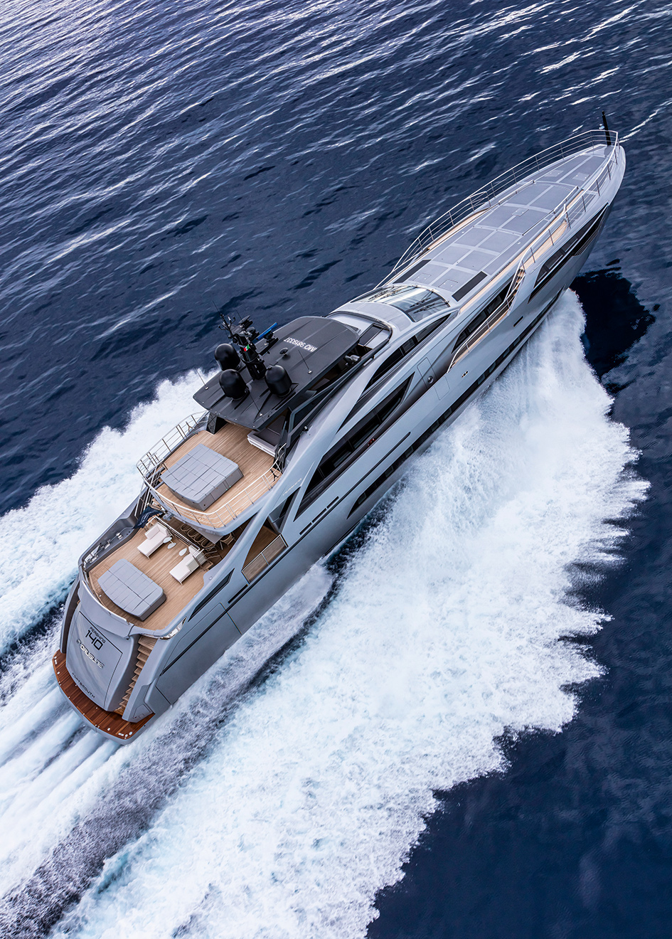Chorusline: On board the first 42.98m Pershing 140