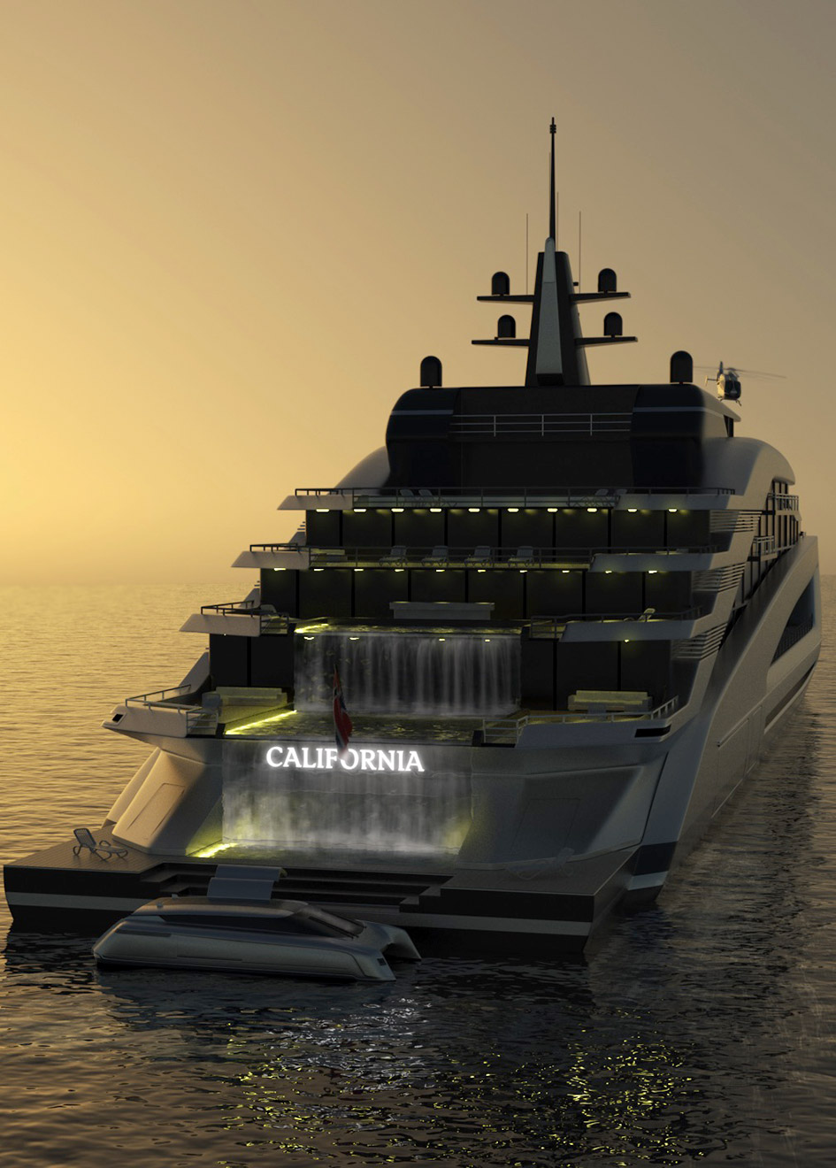 Strand Craft reveals 135 metre superyacht concept