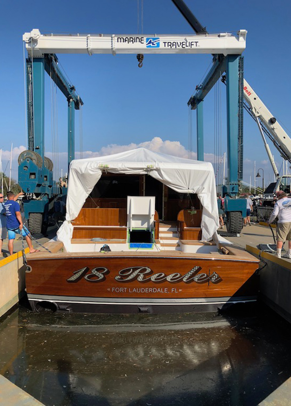 Weaver Boat Works delivers flagship yacht DC97 18 Reeler