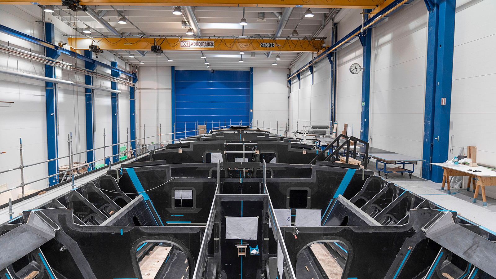 "Spaceship Interior" of First ClubSwan 125 Revealed