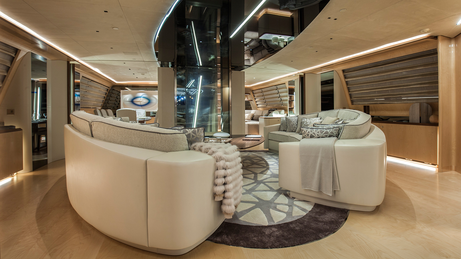 First look: Inside the 60m Perini Navi sailing superyacht Seven