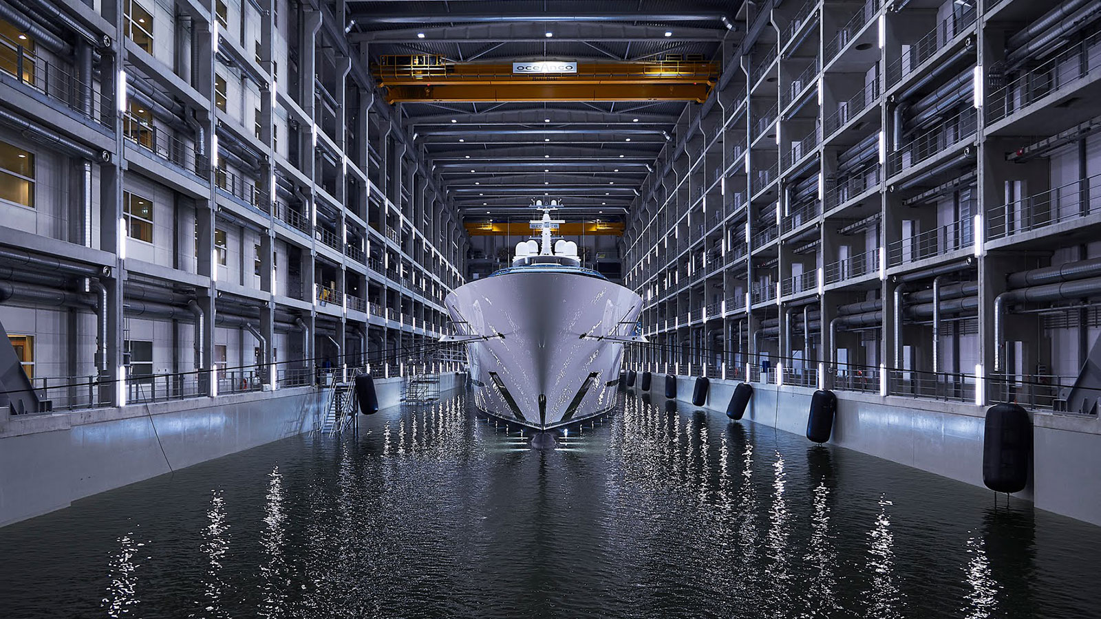 In pictures: 110m Oceanco flagship yacht Jubilee on sea trials