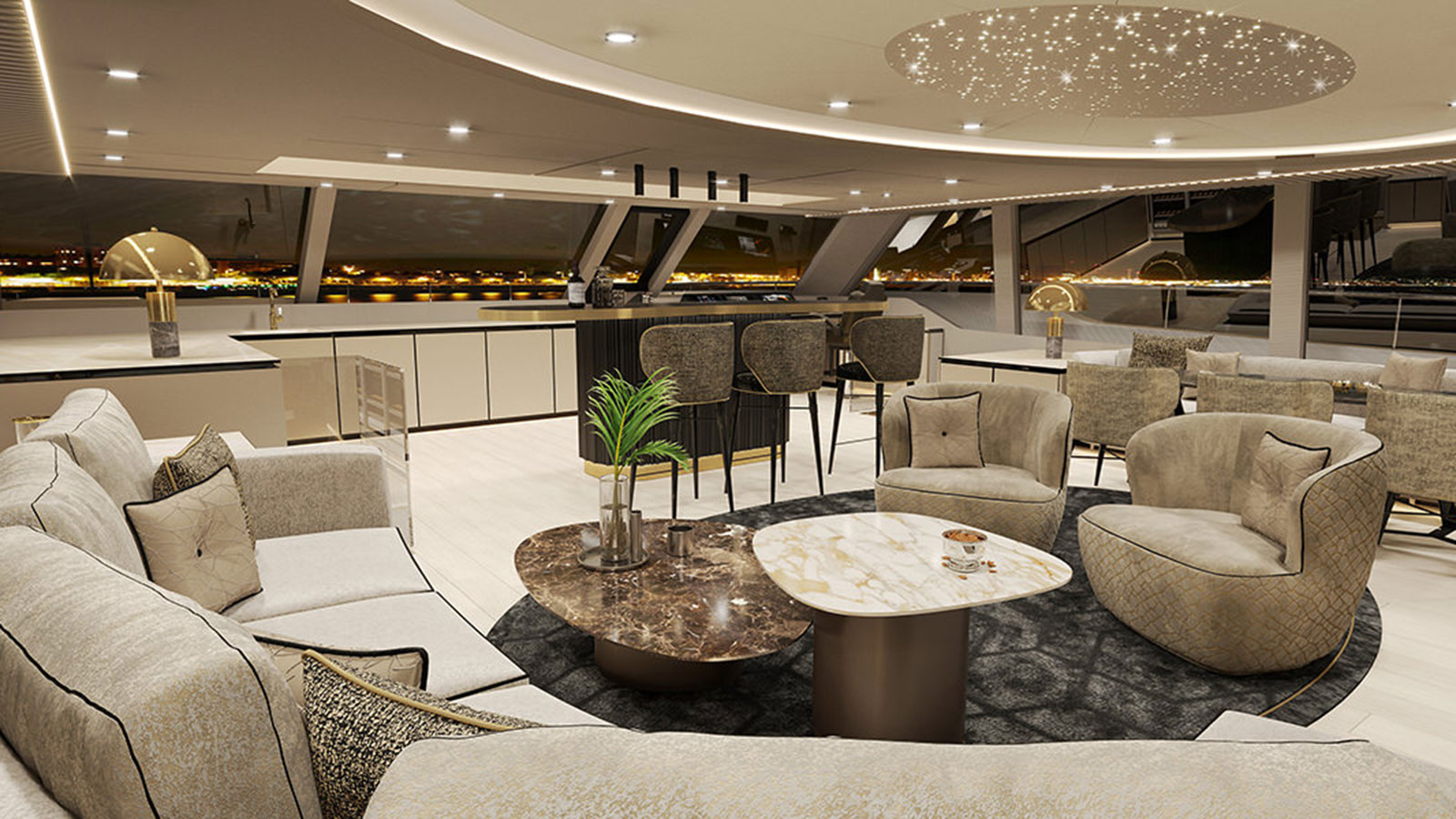 Sunreef Yachts reveals Sunreef 80 powercat interior