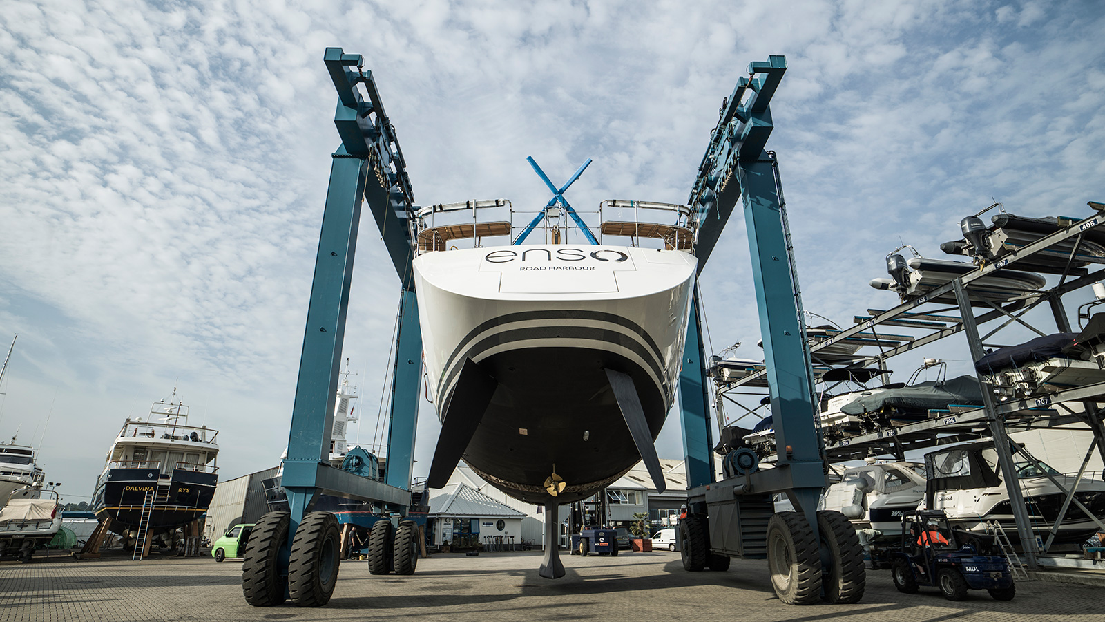 Sixth Oyster 825 sailing yacht Enso launched