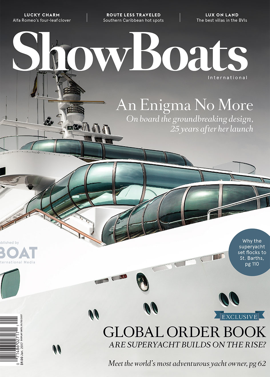 The January issue of ShowBoats International is out now
