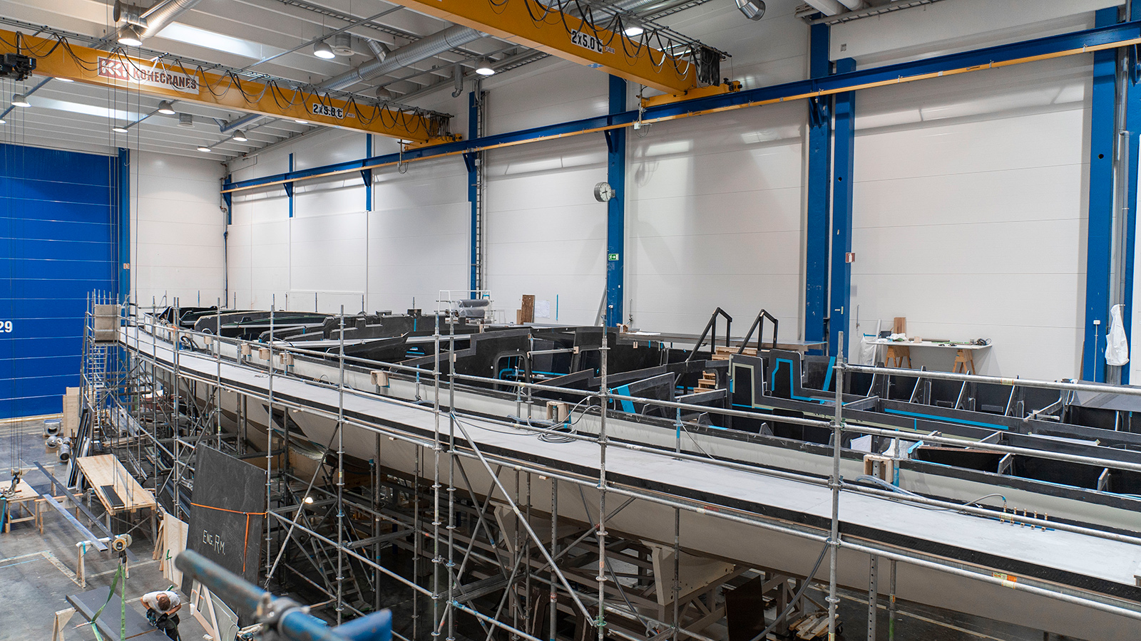 "Spaceship Interior" of First ClubSwan 125 Revealed