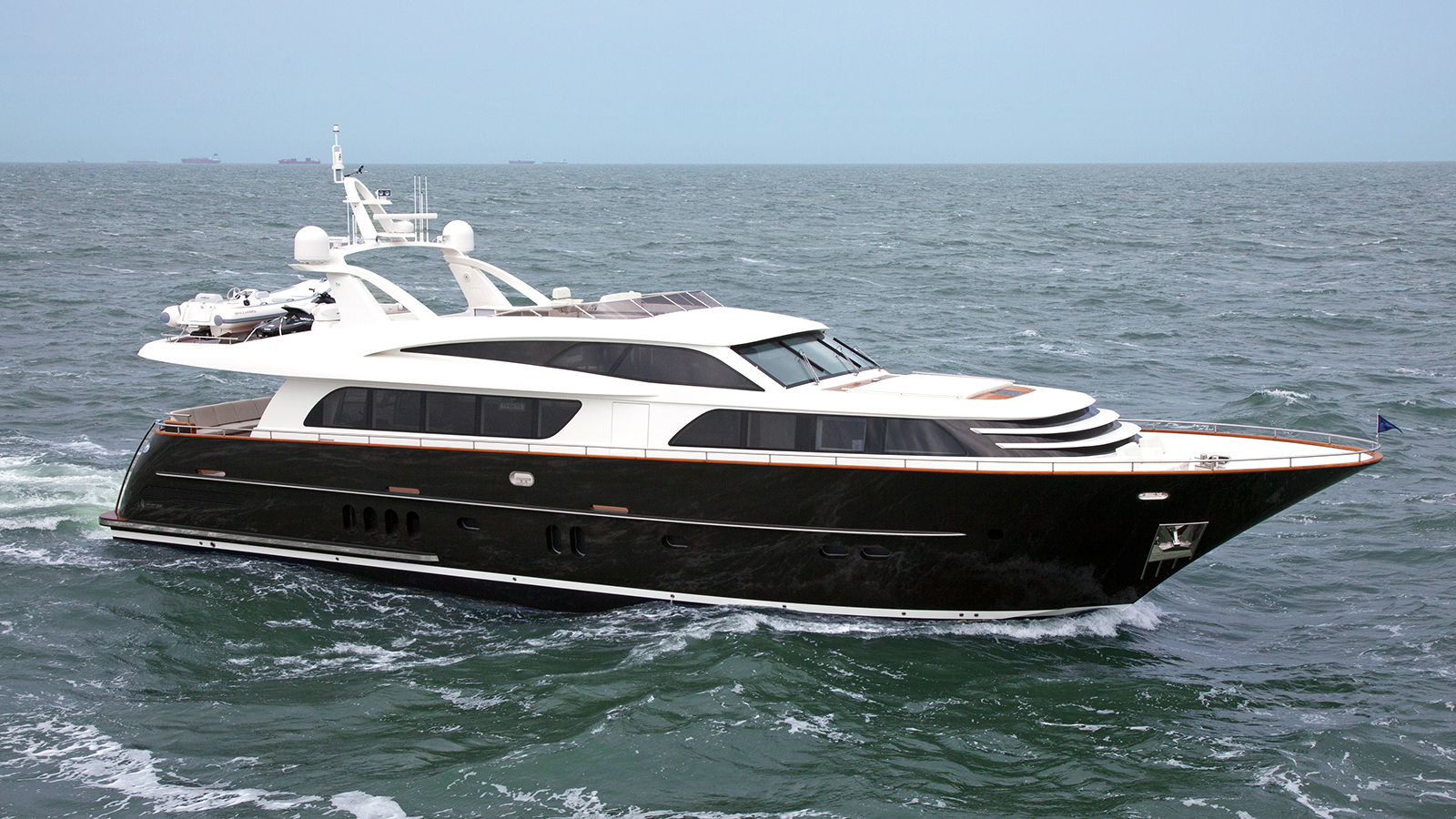 Van der Valk launch 25m Jaganda is designed for work and play
