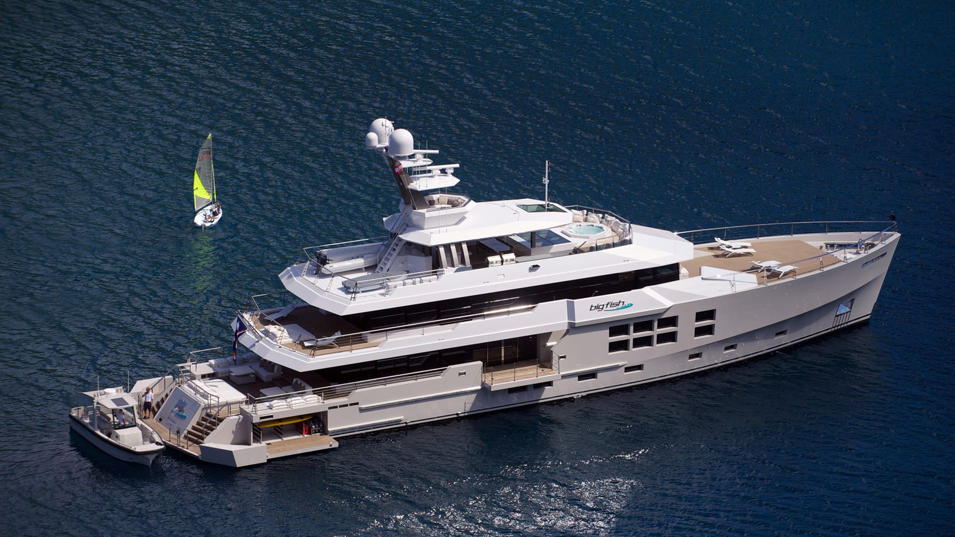 45m explorer yacht Big Fish fined £232k following reef damage in Maldives
