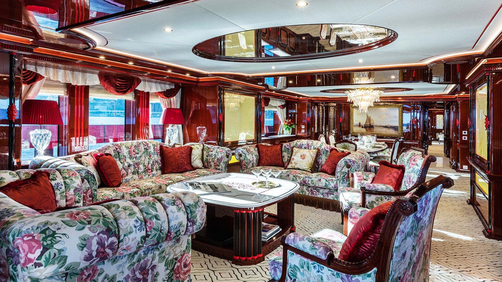 inside super yachts
