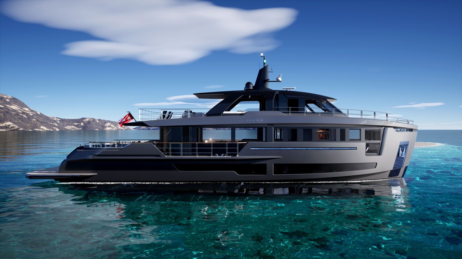 Synesthesia yacht (Alpha Custom Yachts, 29.62m, 2024)