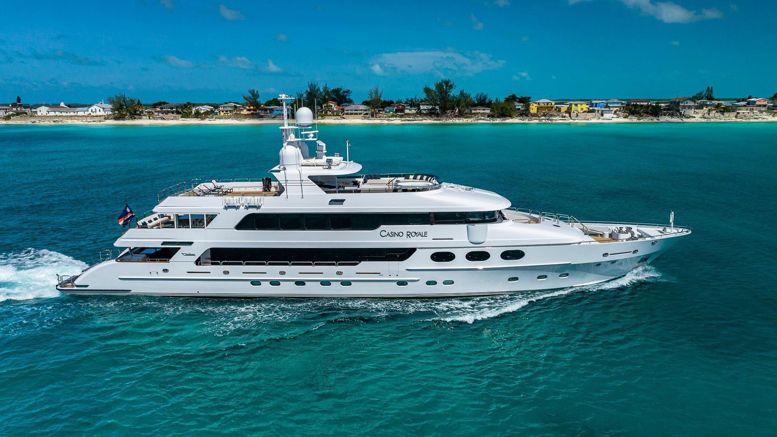 50m Christensen motor yacht Casino Royale sold