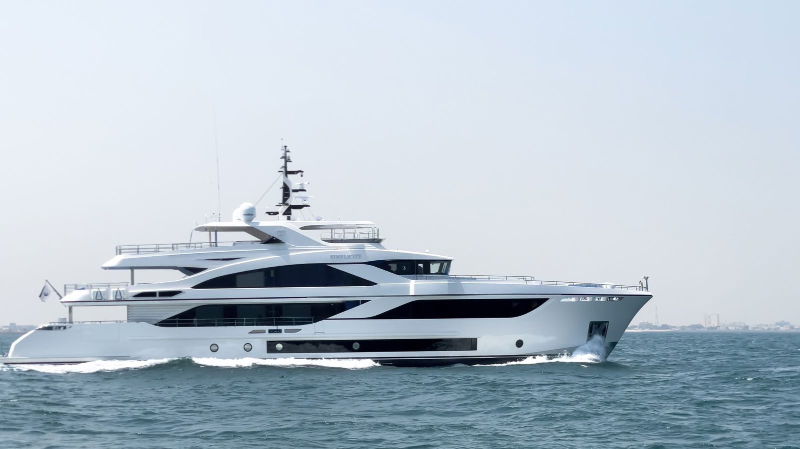 Sixth Majesty 140 superyacht Simplicity completes maiden sea trial