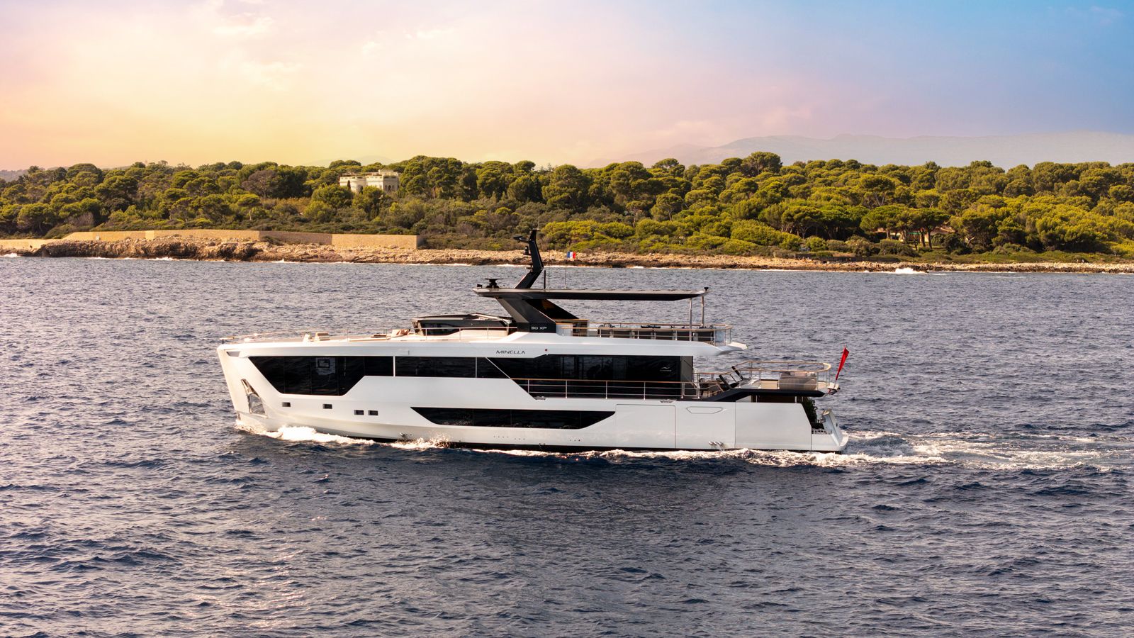 Numarine reveals interiors of first diesel-electric yacht Minella