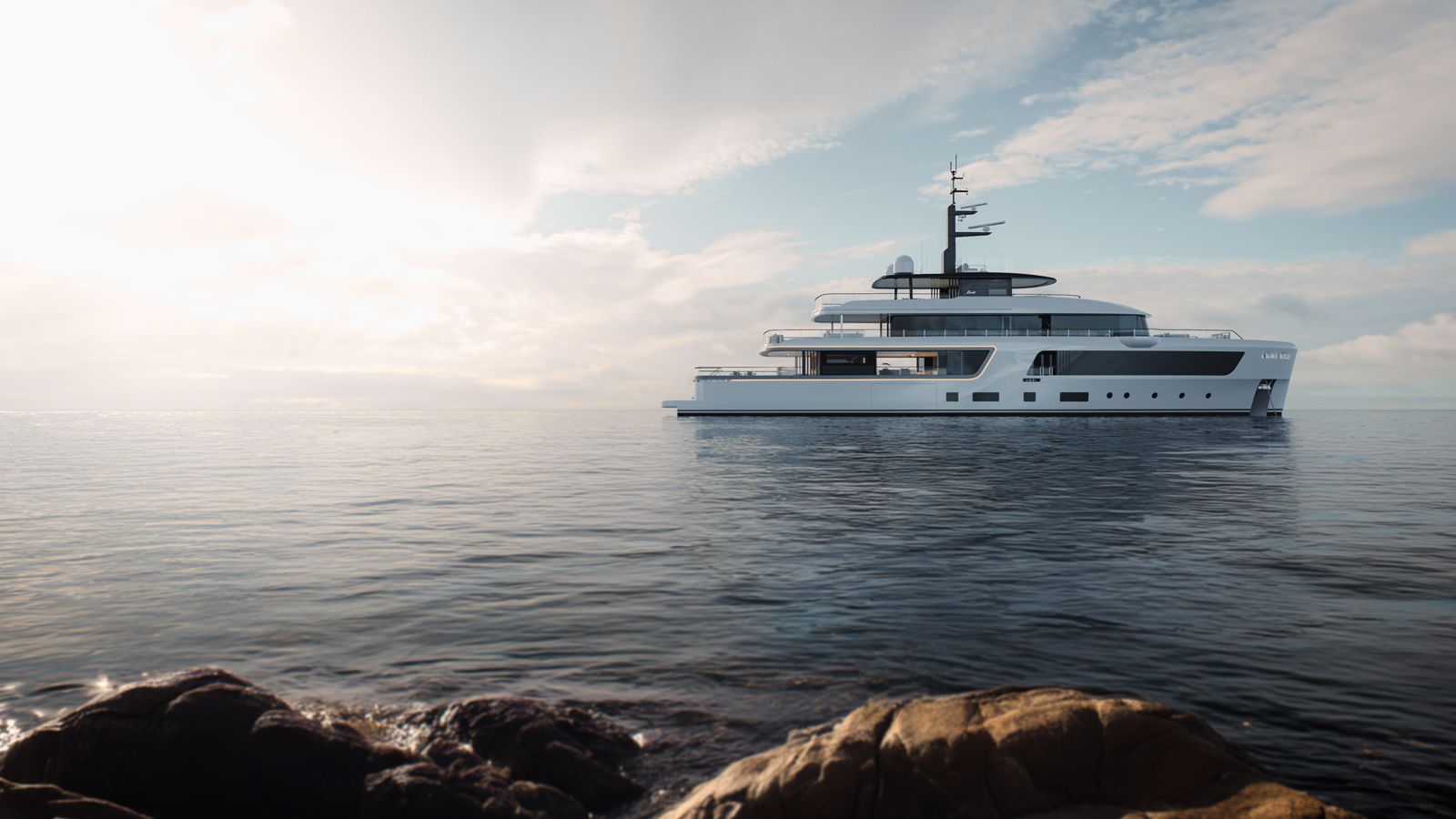 Benetti releases first interior renderings of Motopanfilo 45M model