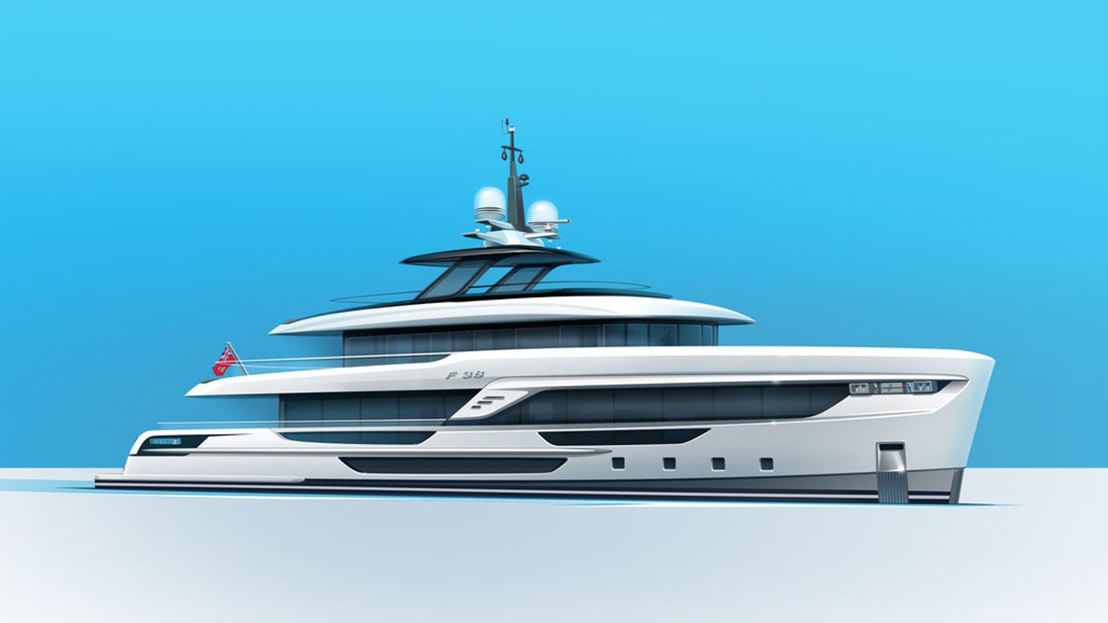 Falcon Yachts announces new 38m model designed for "oceanic voyages"