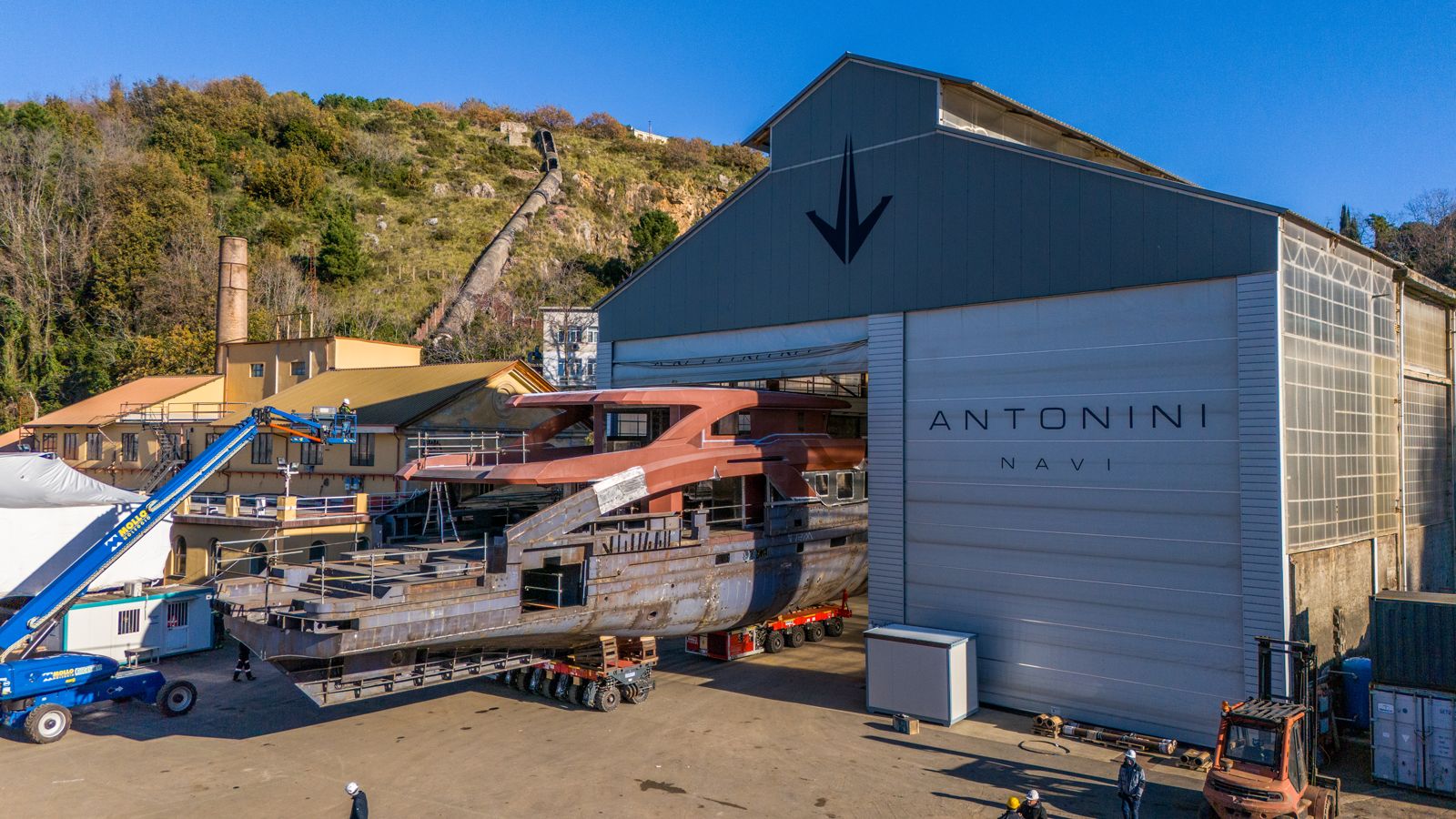 Antonini Navi announces construction milestone for first Seamore 34 model