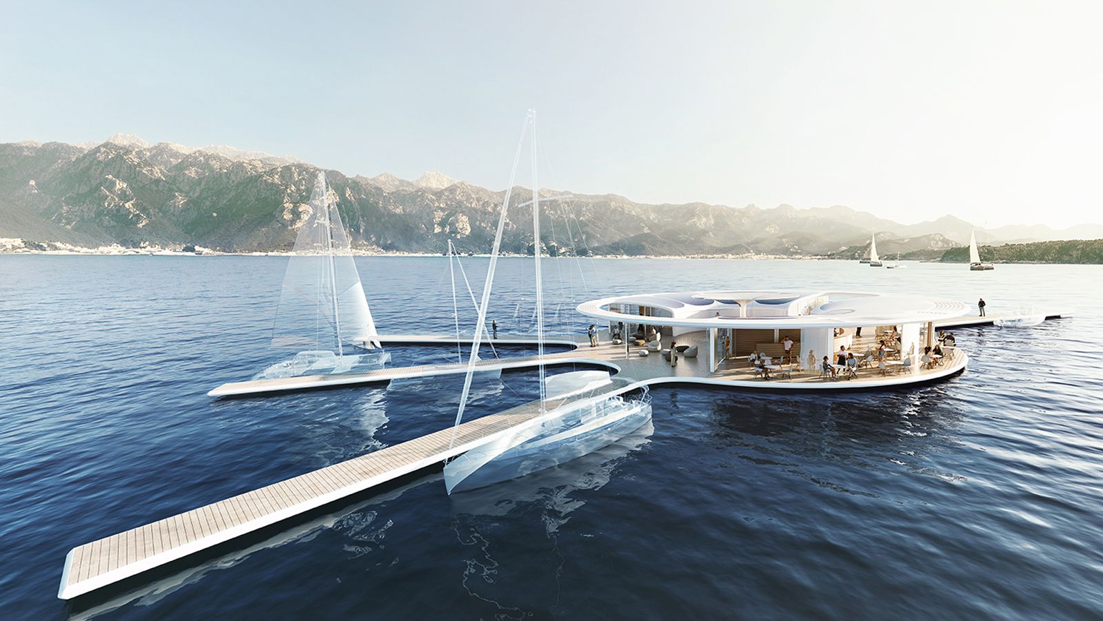 Structurelab Architects Unveils Floating Marina Concept For The South