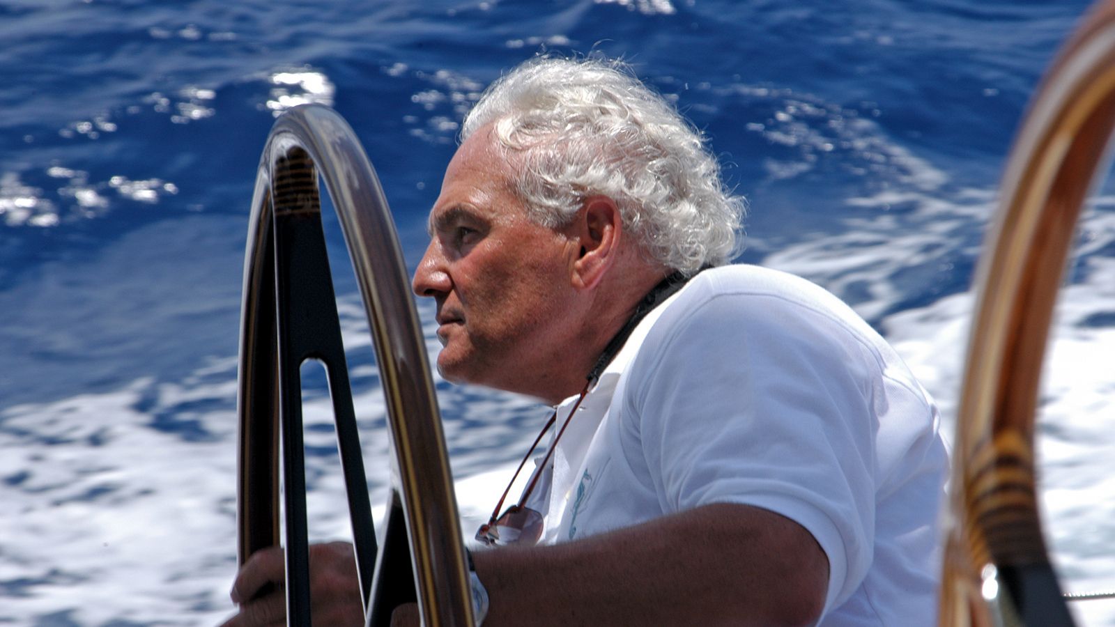 Yacht owner Hap Fauth