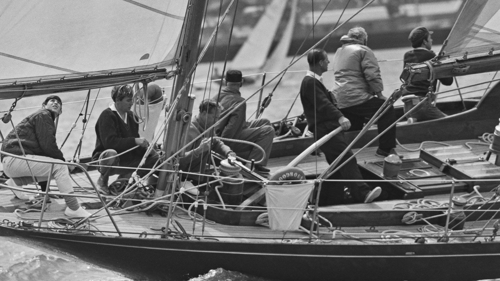 19m royal yacht Bloodhound rescued at sea by lifeboat crew