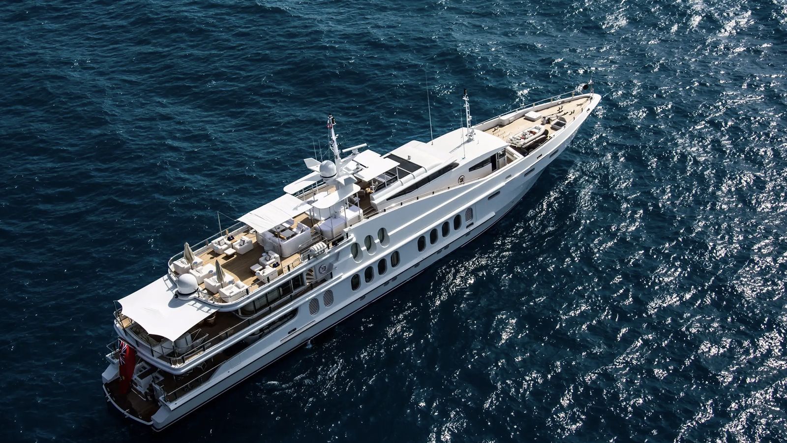 55m Oceanfast superyacht Oceana listed for sale