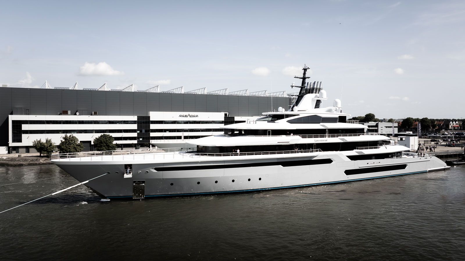 Oceanco launches 111m superyacht Leviathan