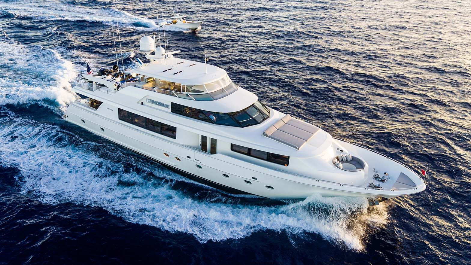 KEMOSABE yacht for charter (Westport, 34.14m, 2007)