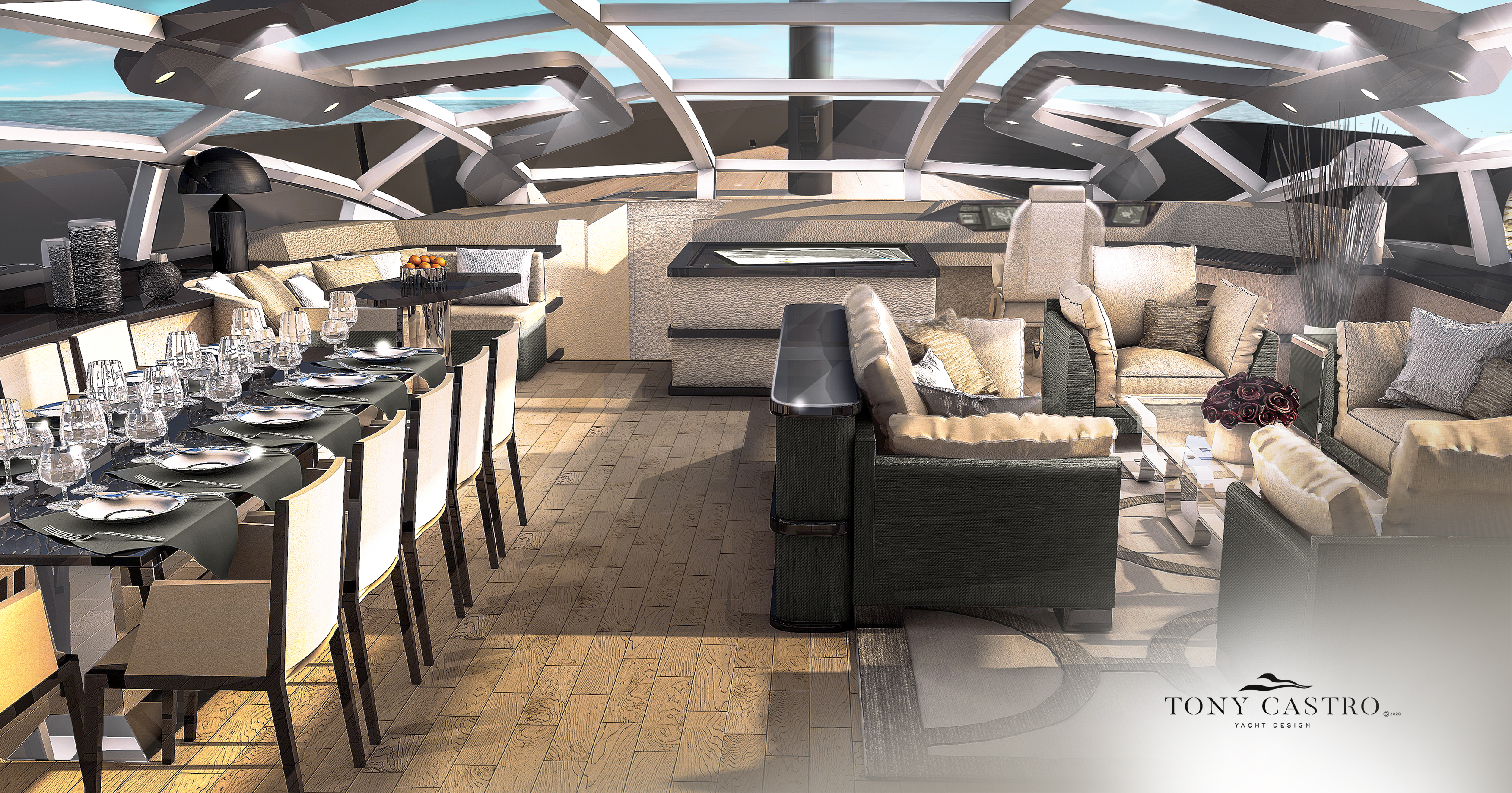 The ultimate sailing sloop concept?