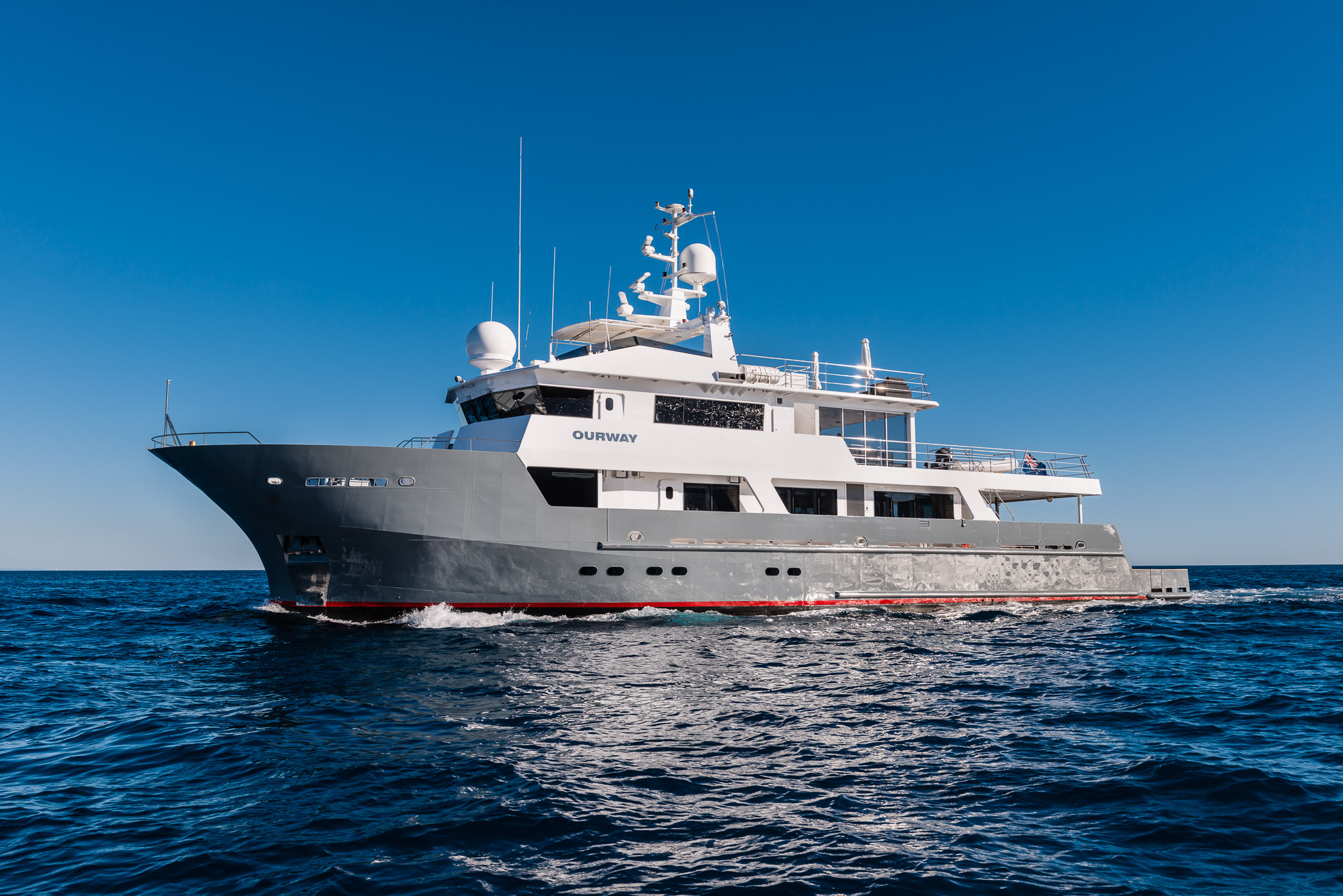 OUR WAY yacht for sale (Tenix Defence, 34.4m, 2005)