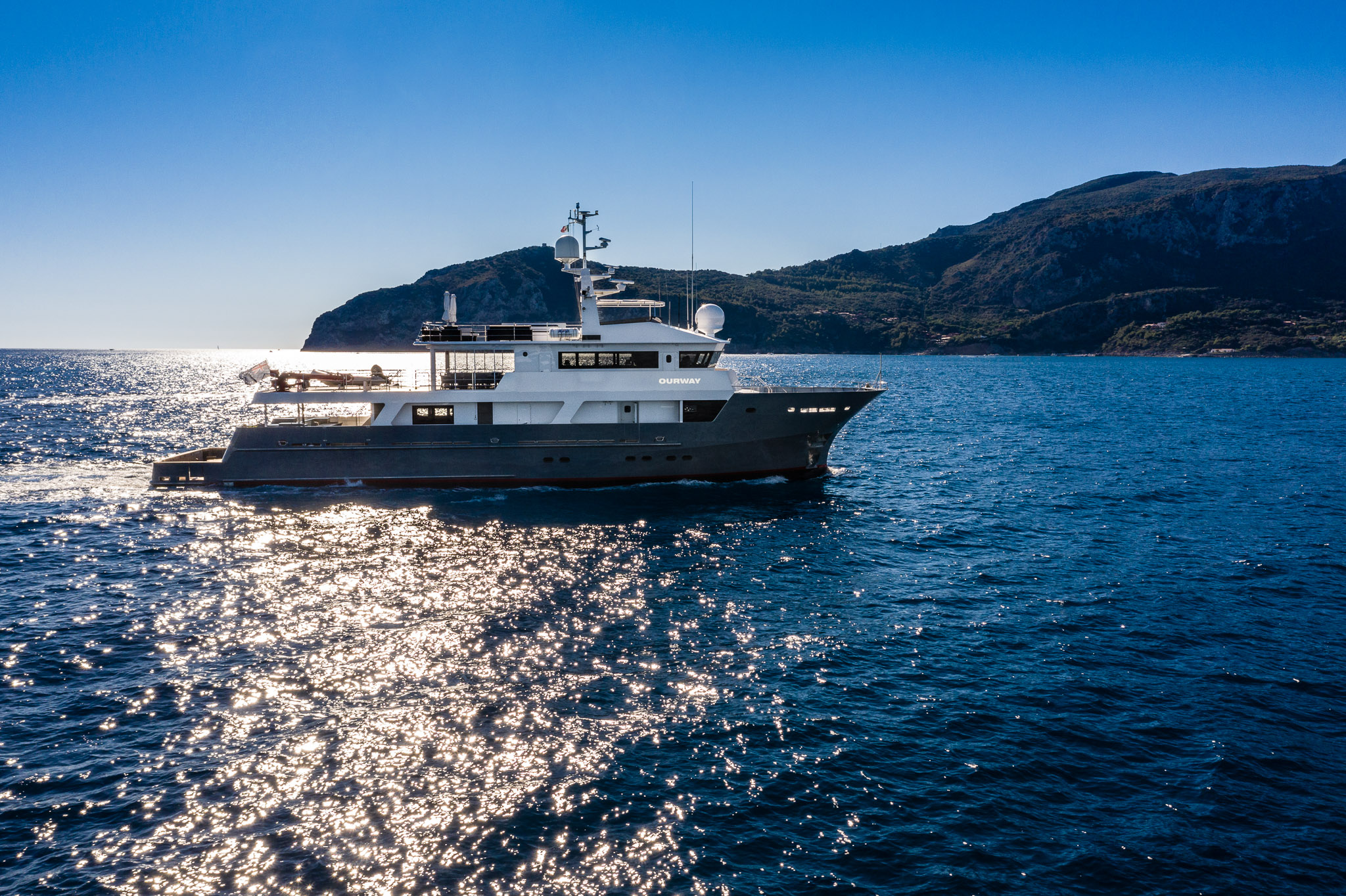 OUR WAY yacht for sale (Tenix Defence, 34.4m, 2005)