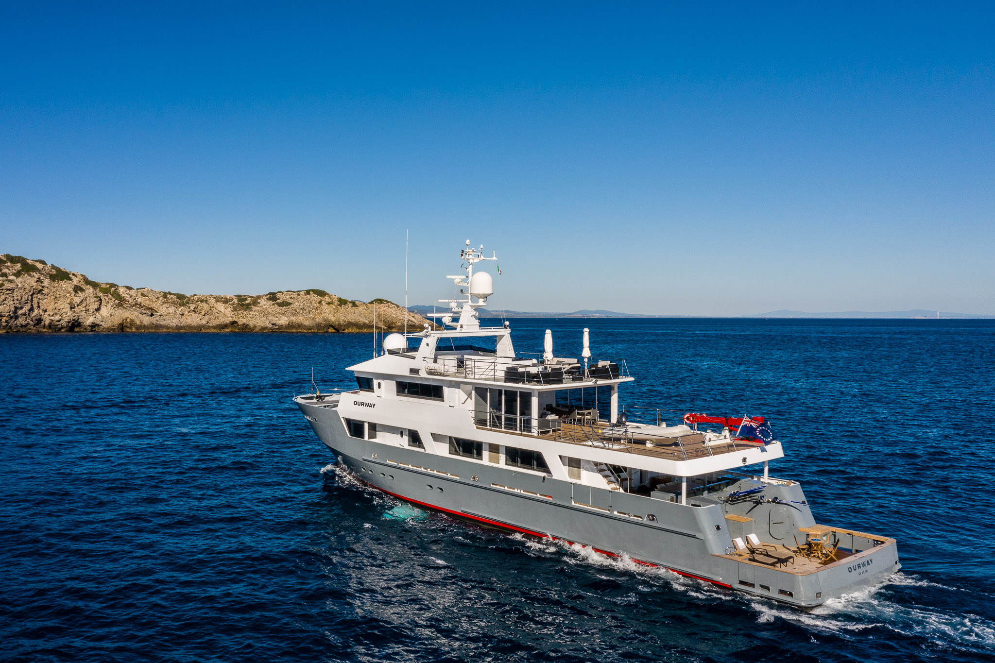 OUR WAY yacht for sale (Tenix Defence, 34.4m, 2005)