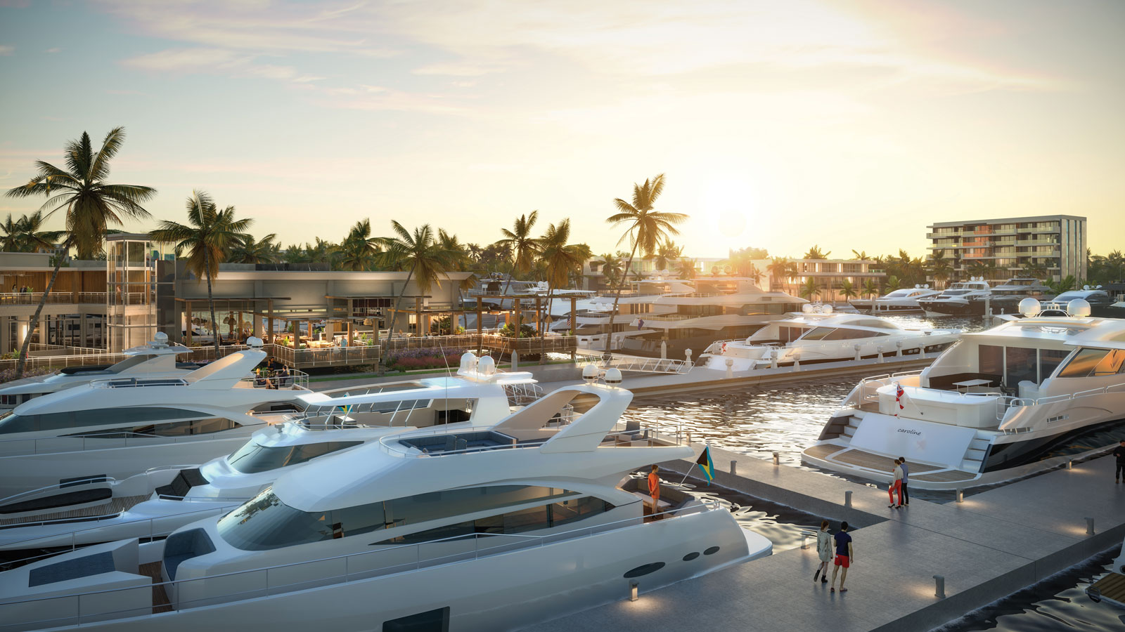 Marina Rendering