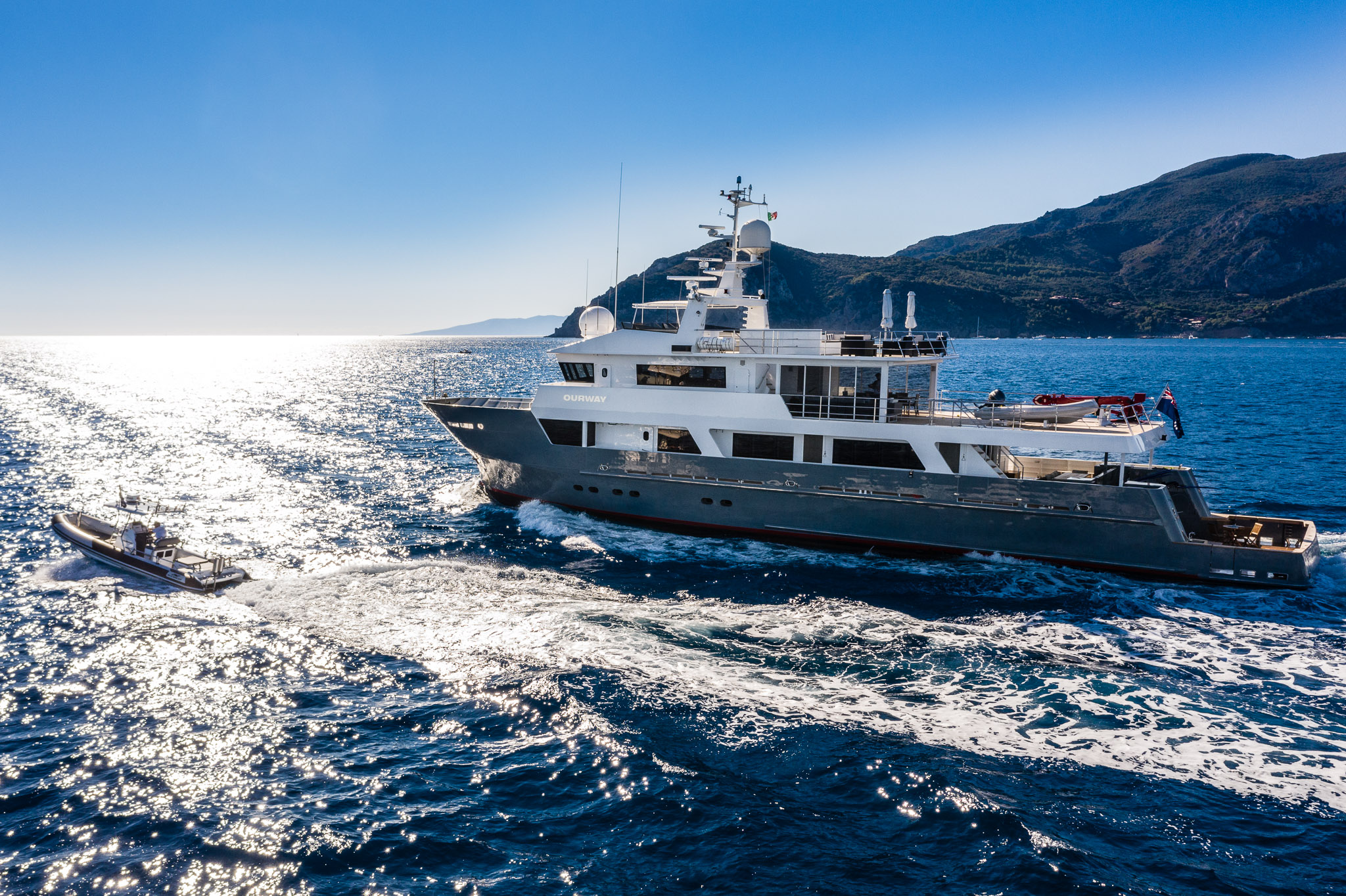 OUR WAY yacht for sale (Tenix Defence, 34.4m, 2005)