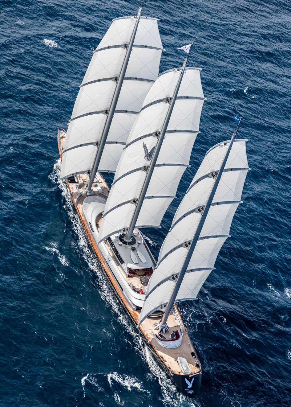 Iconic Yachts The Story Of The 88m Sailing Yacht Maltese Falcon