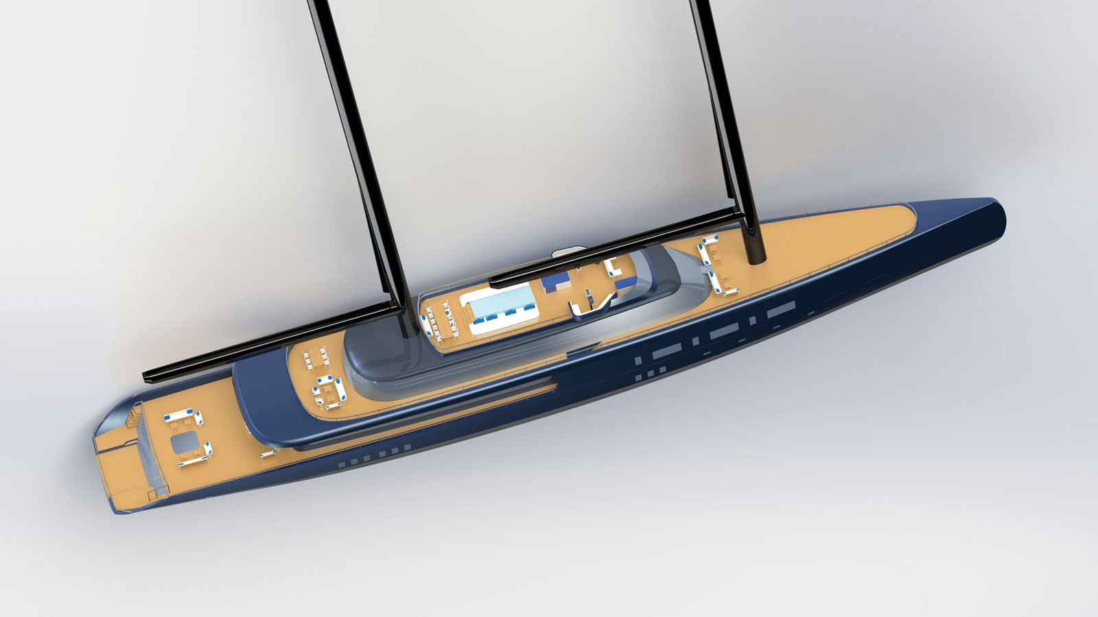 Abeking & Rasmussen unveils 90m Elemental sailing yacht concept