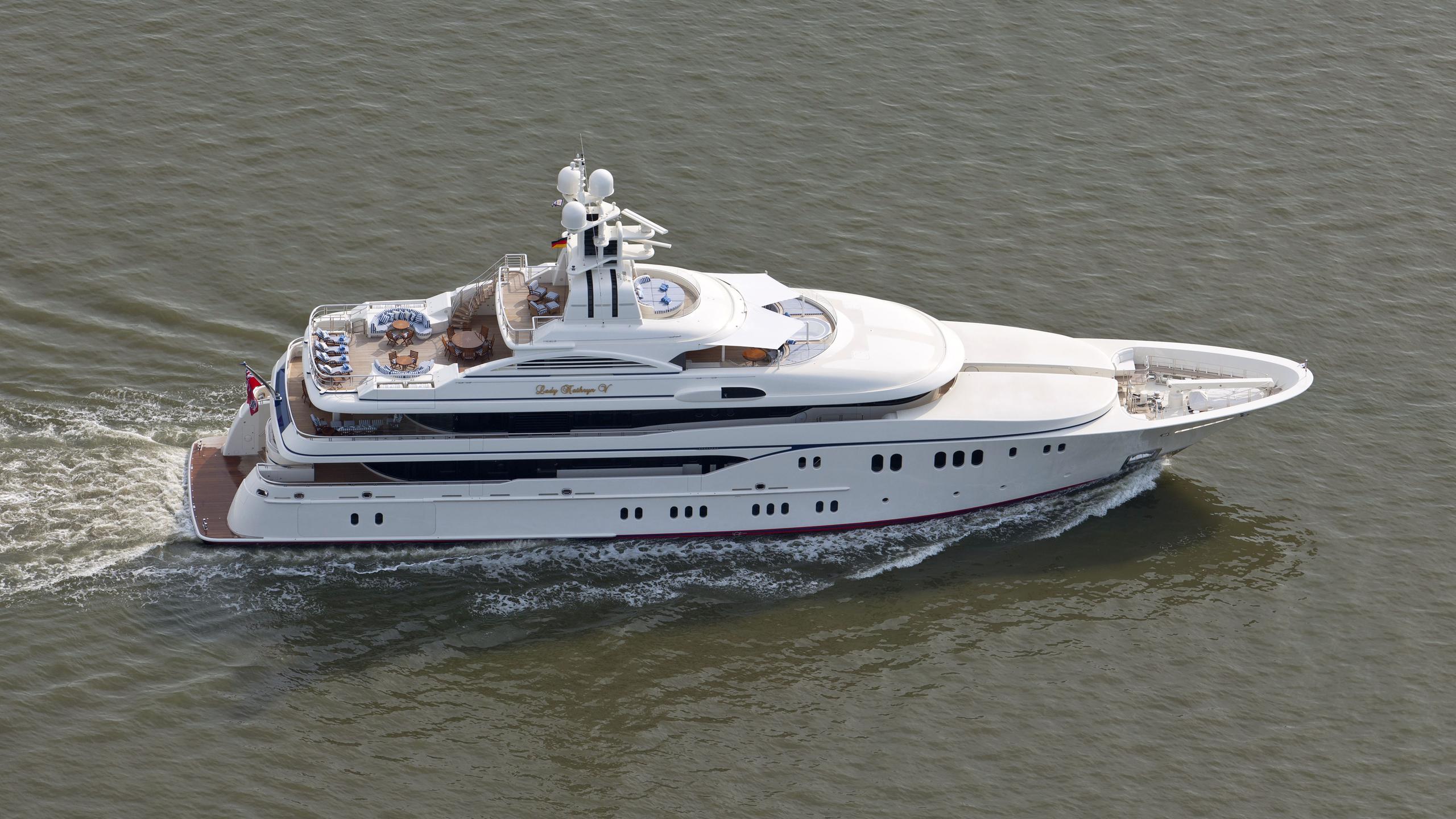 LADY KATHRYN V yacht (Lurssen, 61m, 2011) | Boat International