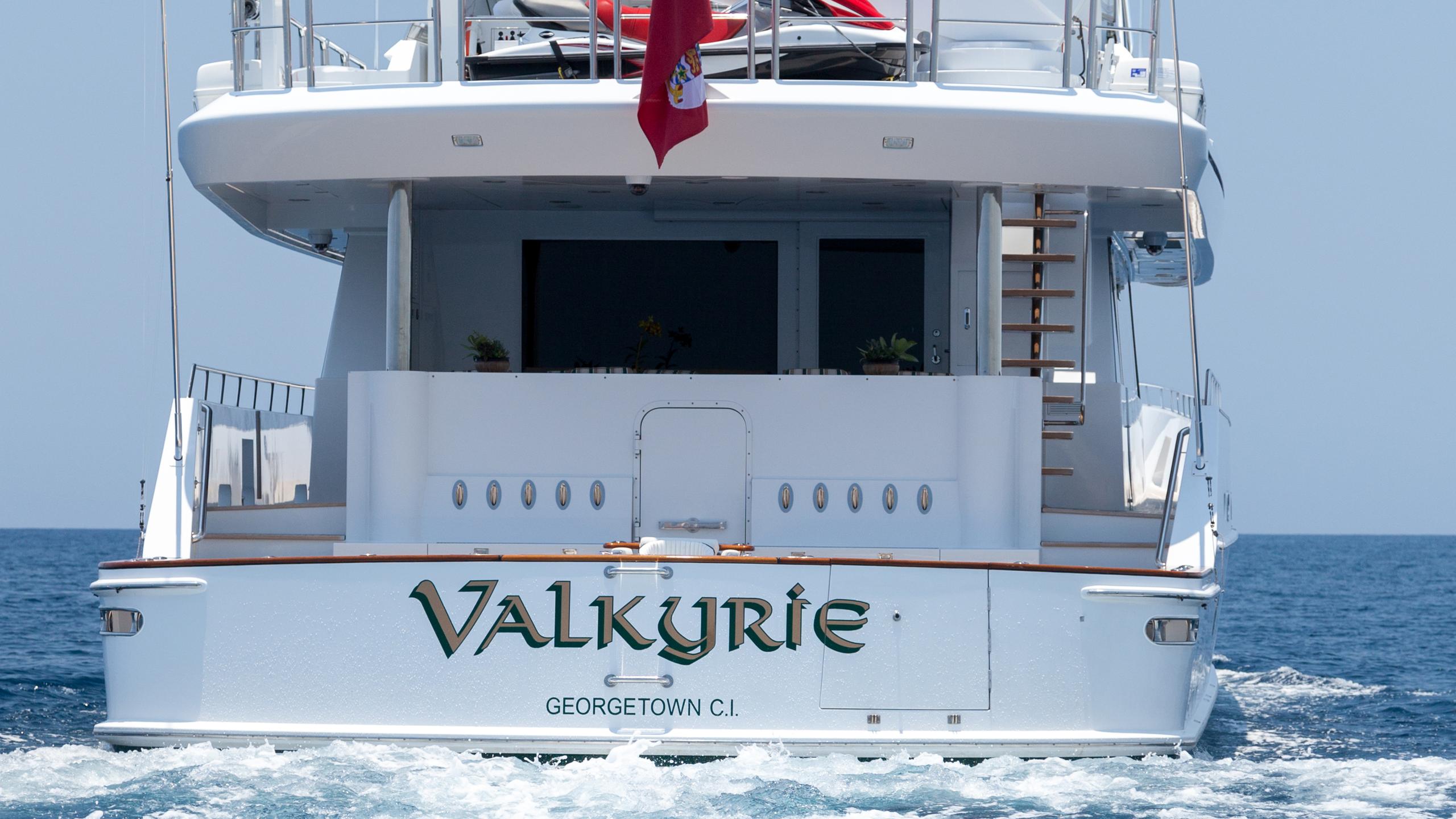 VALKYRIE yacht (Crescent Custom Yachts, 36.58m, 2001) | Boat International