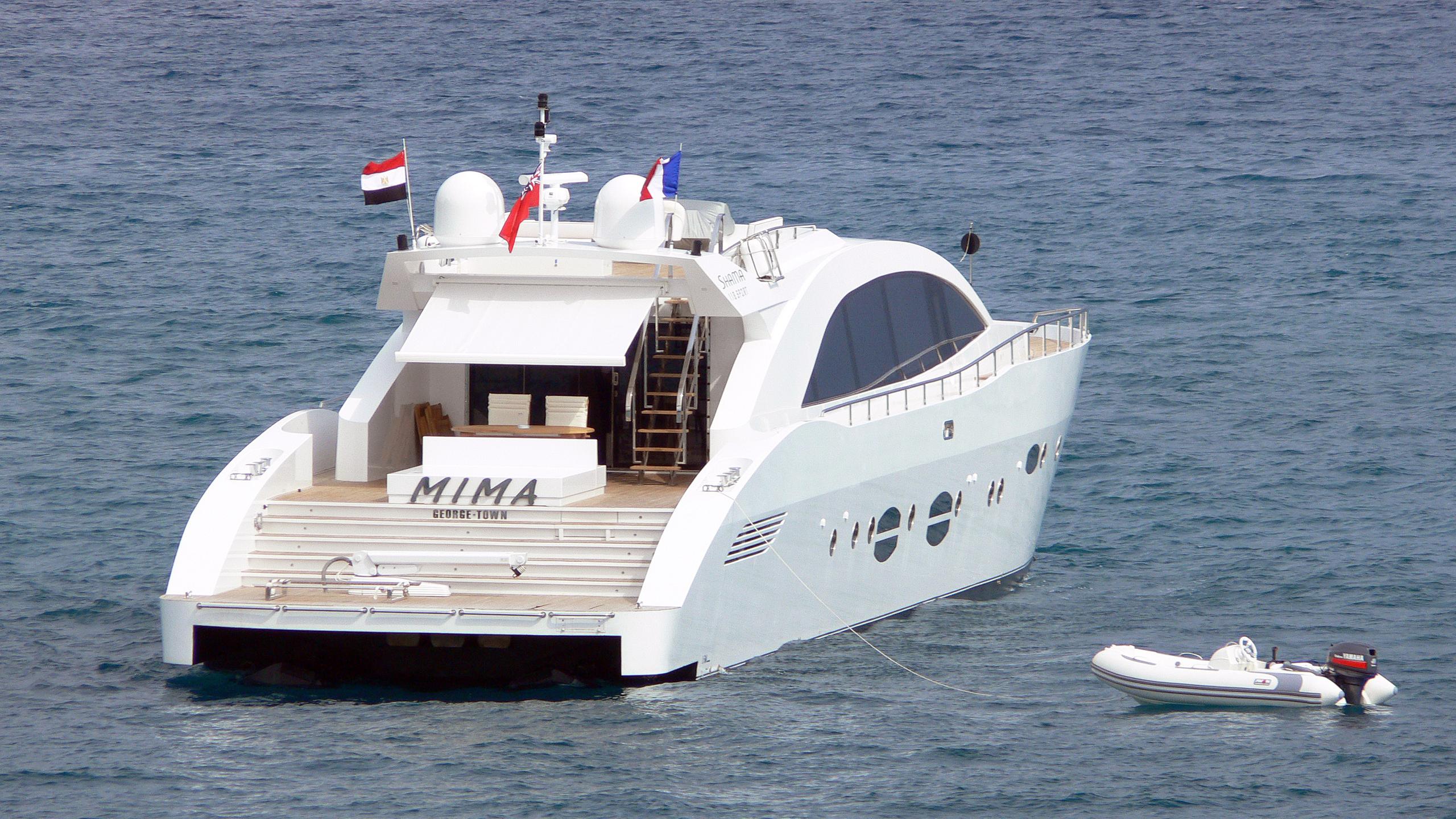 MIMA yacht (Shama Yachts, 35.9m, 2008)