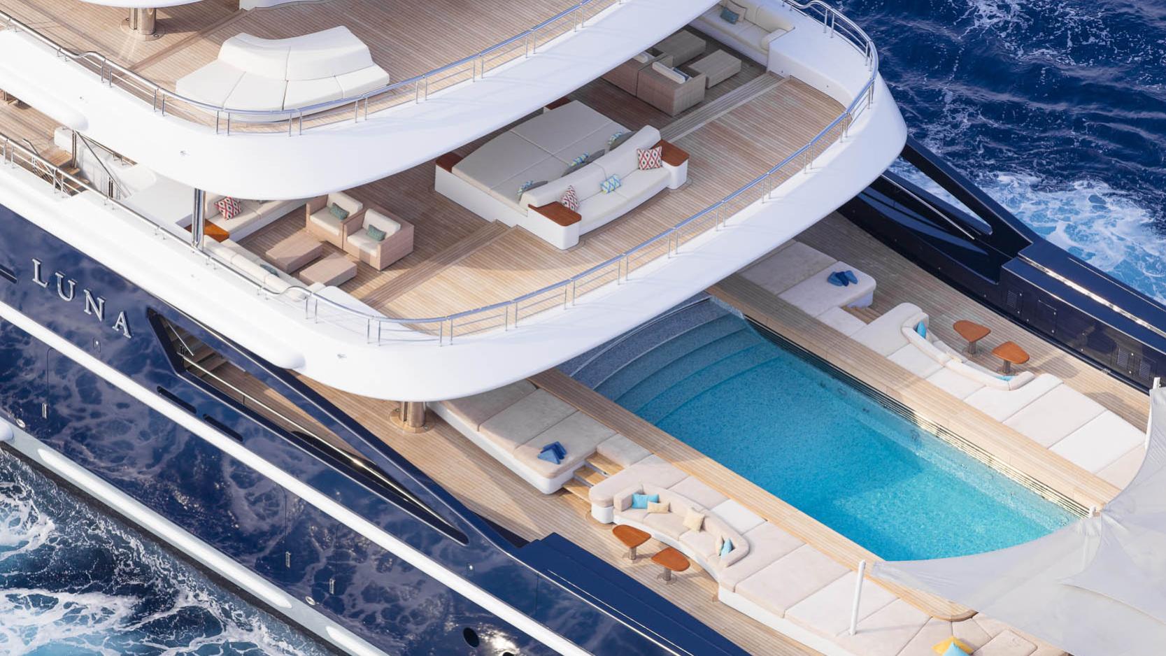 LUNA yacht (Lloyd Werft, 115m, 2010)