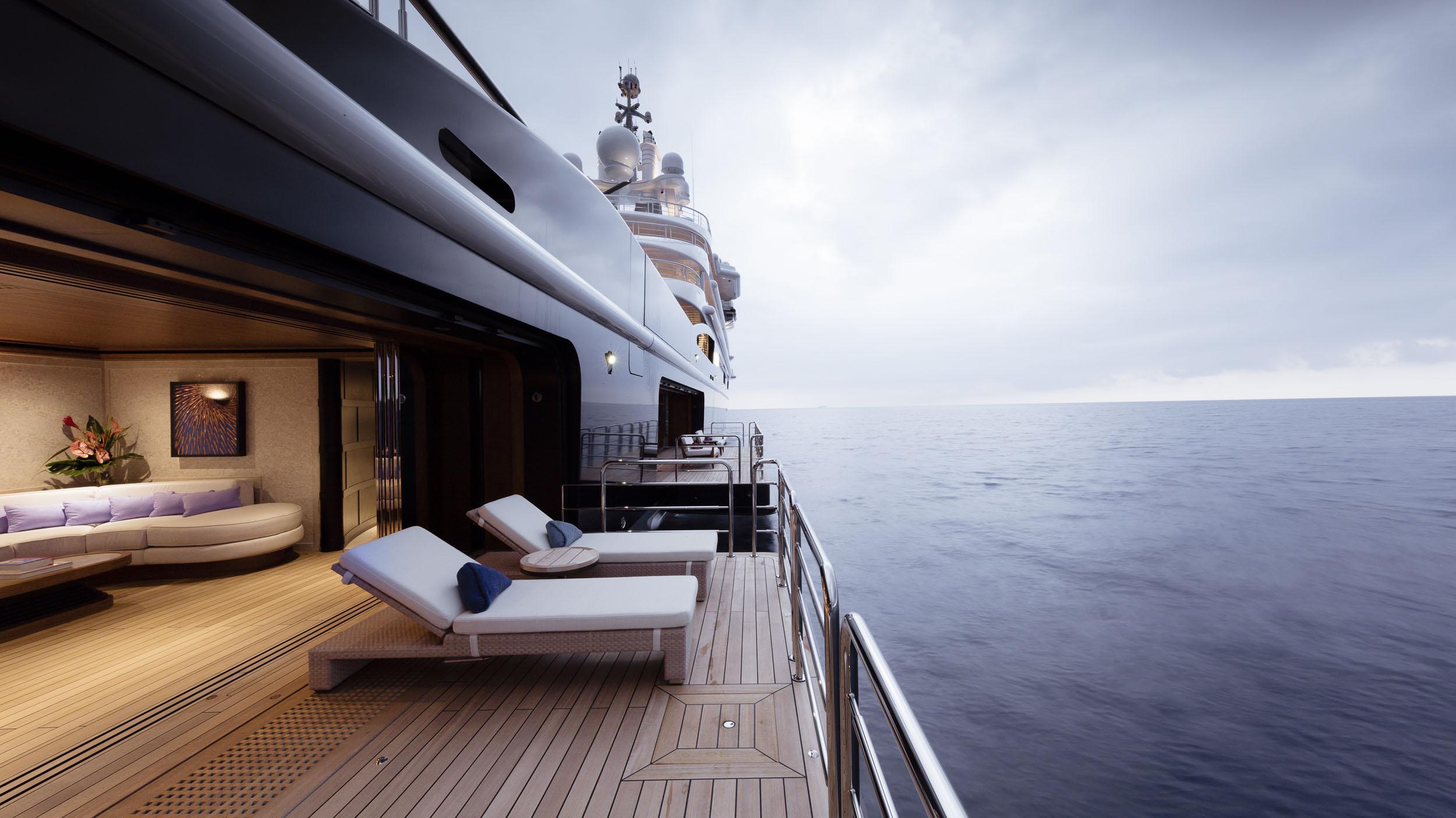 LUNA yacht (Lloyd Werft, 115m, 2010)