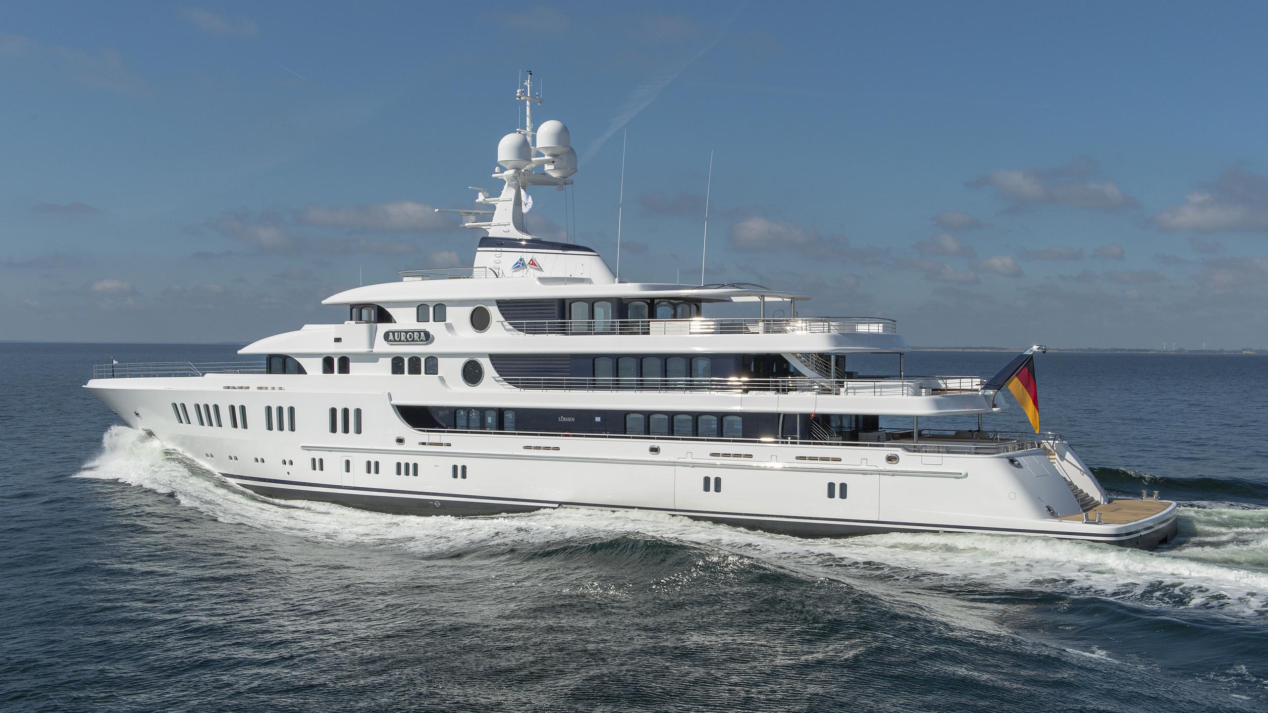 AURORA yacht (Lurssen, 74m, 2017)